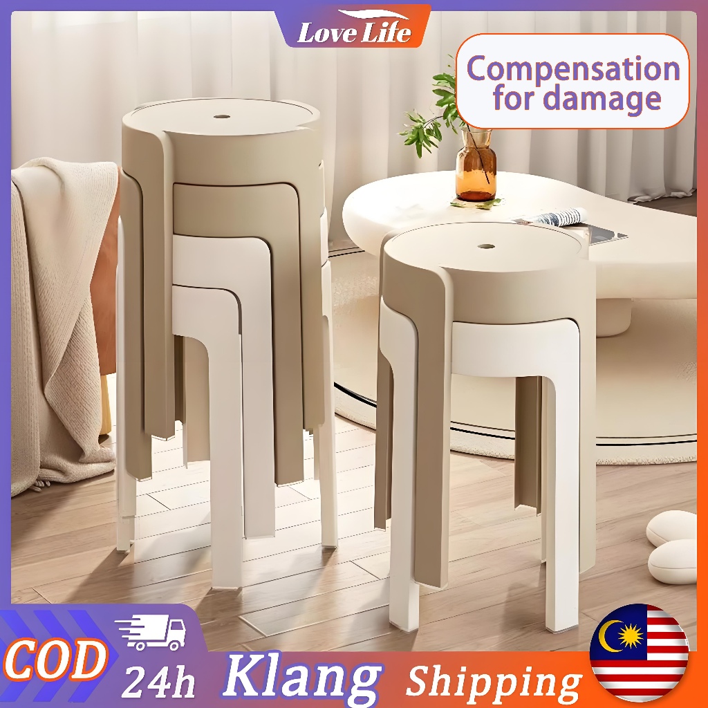 Kerusi plastik chair plastic kerusi study chair murah simple Premium ...
