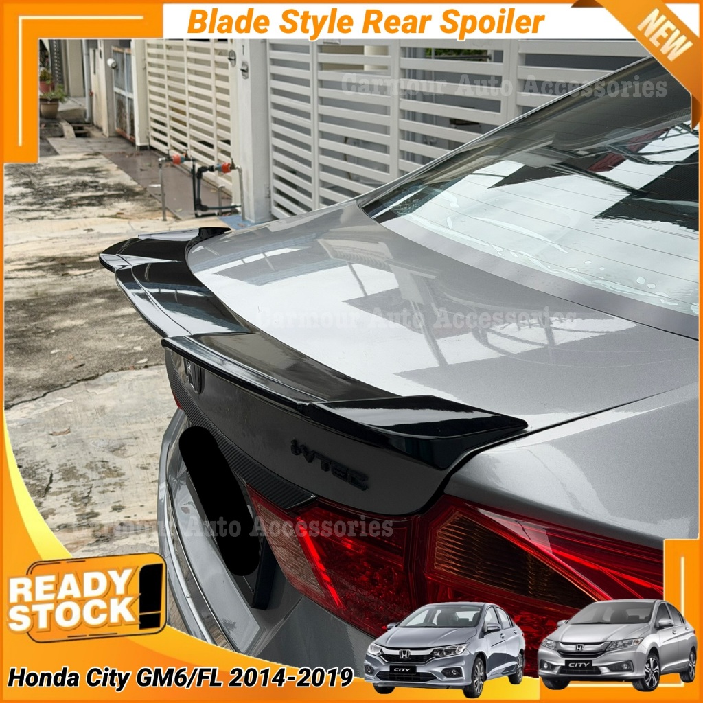 Honda City GM6/FL 2014-2019 Blade Style Spoiler Rear Ducktail Spoiler ...