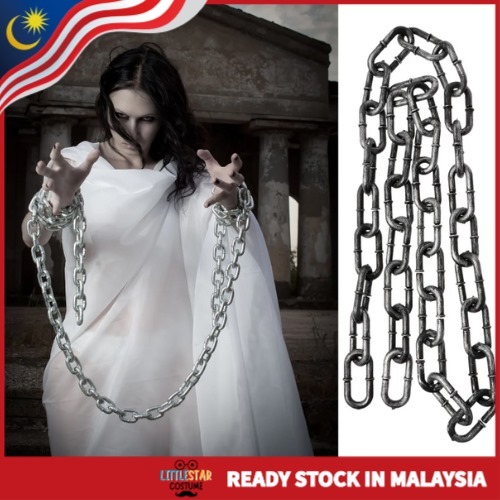 Halloween Plastic Chains – Prisoner & Ghost terror Prop Chains for ...