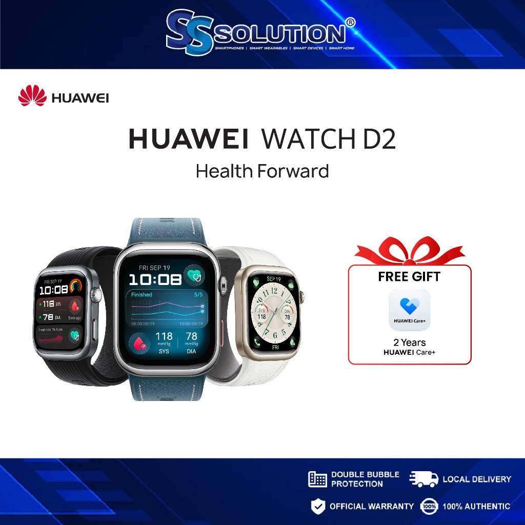 HUAWEI WATCH D2 I Ambulatory Blood Pressure Monitoring I All-Round ...