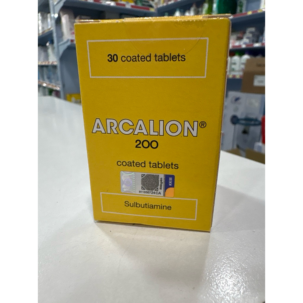 Arcalion 200 (30’s) sulbutiamine | Shopee Malaysia