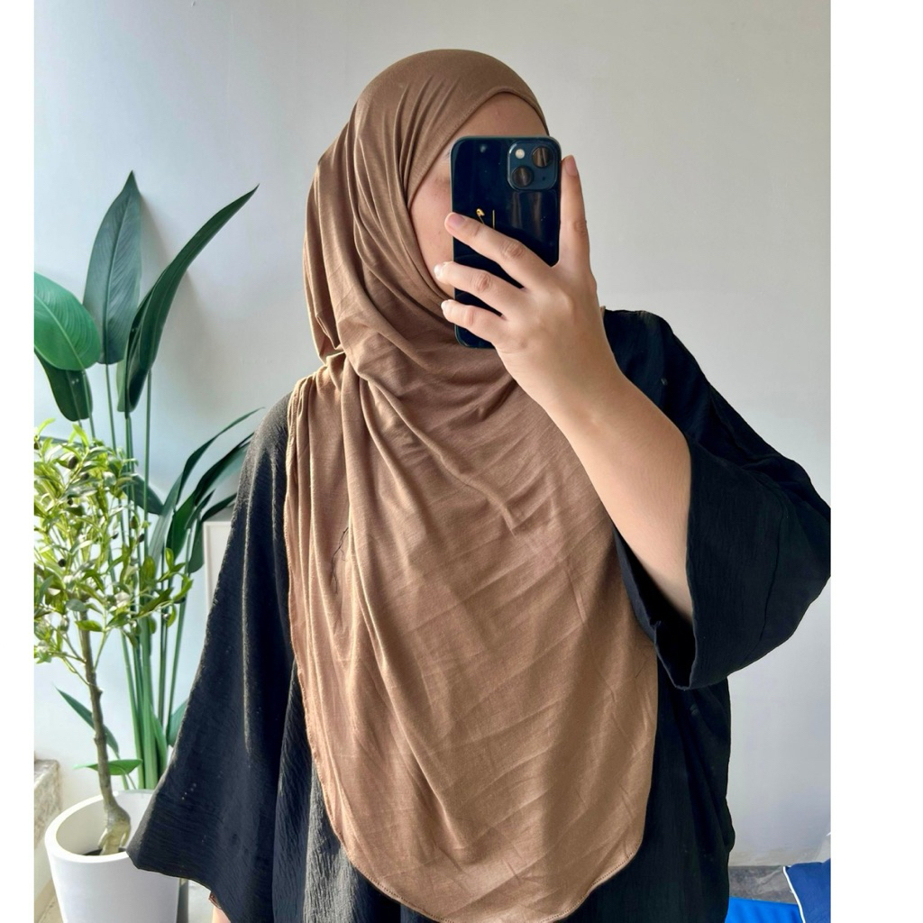 Shawl Malas Jersey Butterfly Cutting Bawal Selapis | Shopee Malaysia