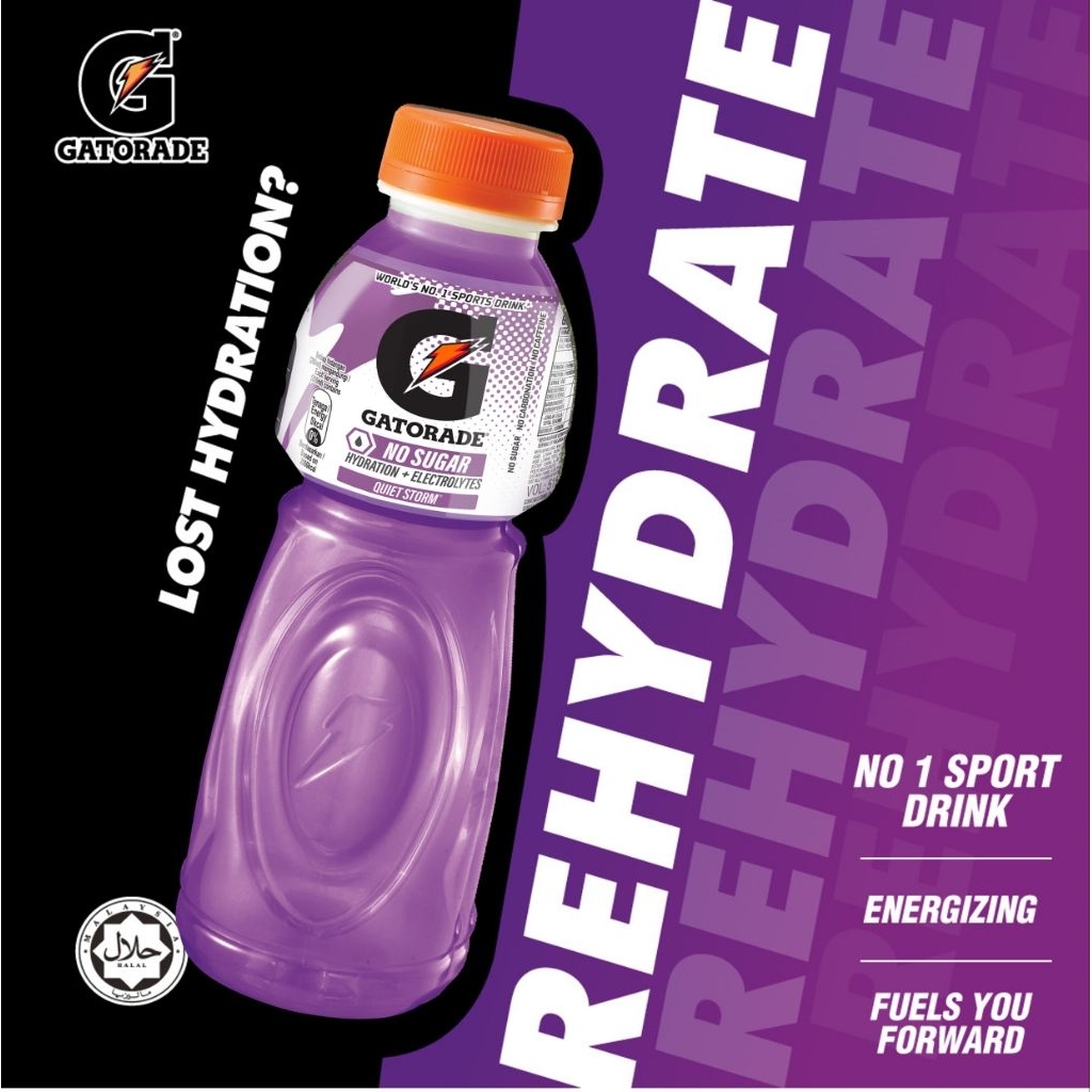 24pcs Gatorade Hydration Sports Drink 515ml | Shopee Malaysia