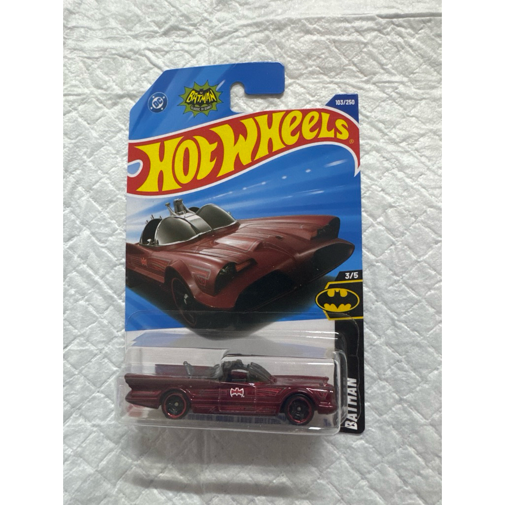 Hot Wheels TV SERIES Batman Batmobile (Red) | Shopee Malaysia