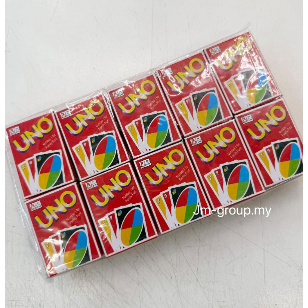 Mini uno card small 20pcs / Ready stock Birthday party gift | Shopee ...