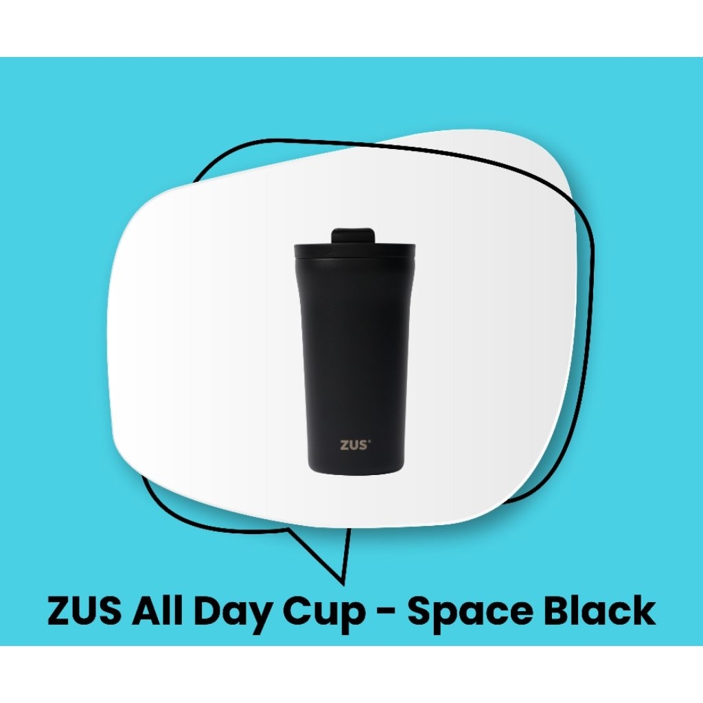 ZUS All Day Cup 500ml - Space Black | Shopee Malaysia