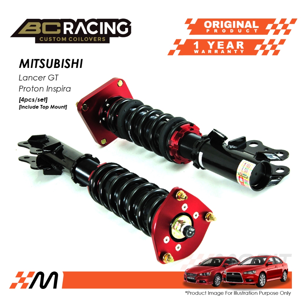 Mitsubishi Lancer GT / Proton Inspira - BC Racing V1 Fully Adjustable ...