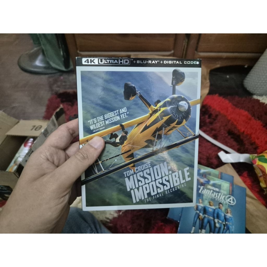 IN STOCK MISSION IMPOSSIBLE FINAL RECKONING 4K ULTRA HD + STD BLU RAY ...