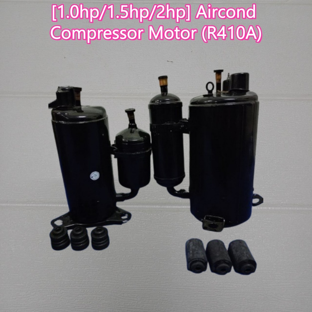 [1.0hp/1.5hp/2hp] AC Compressor Motor / Pemampat Gas Pendingin (R410A ...