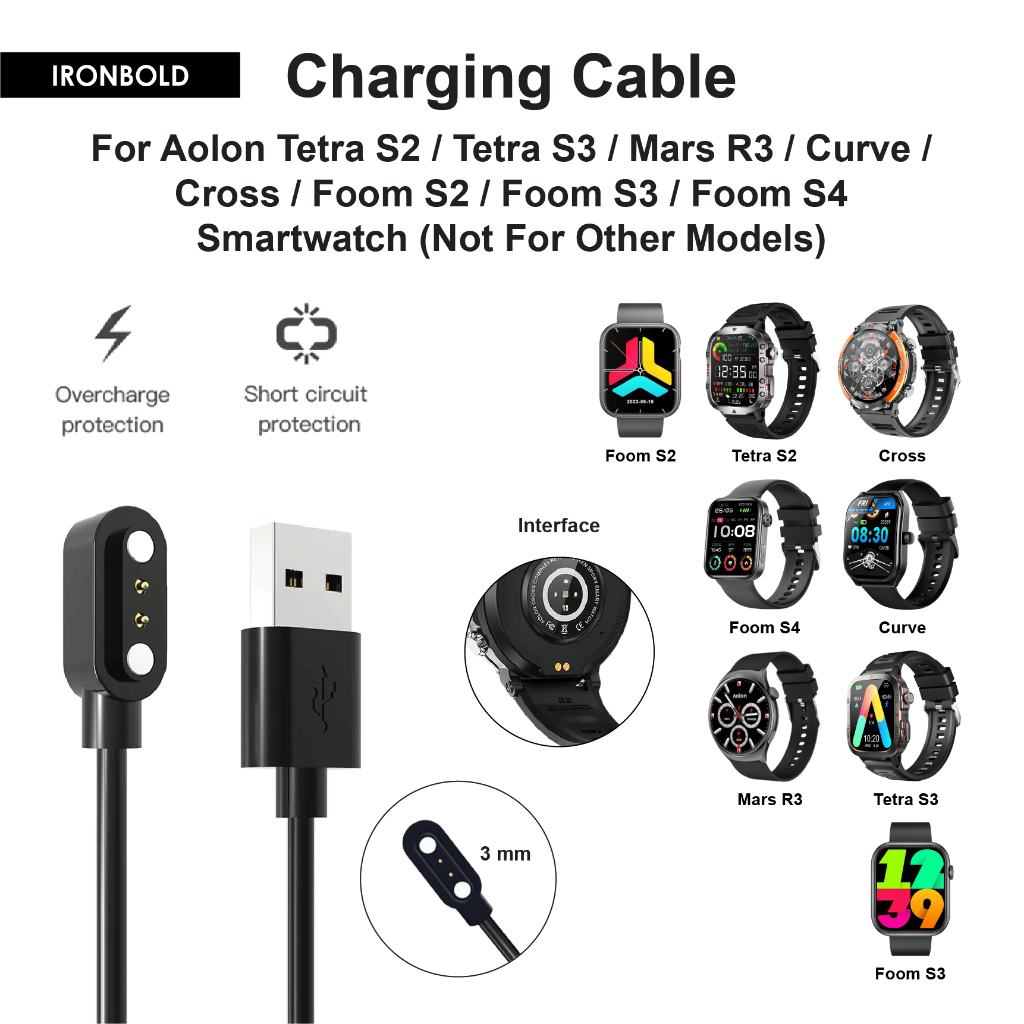 USB Charger For Aolon Tetra S2 Tetra S3 Mars R3 Curve Cross Foom S2 S3 ...