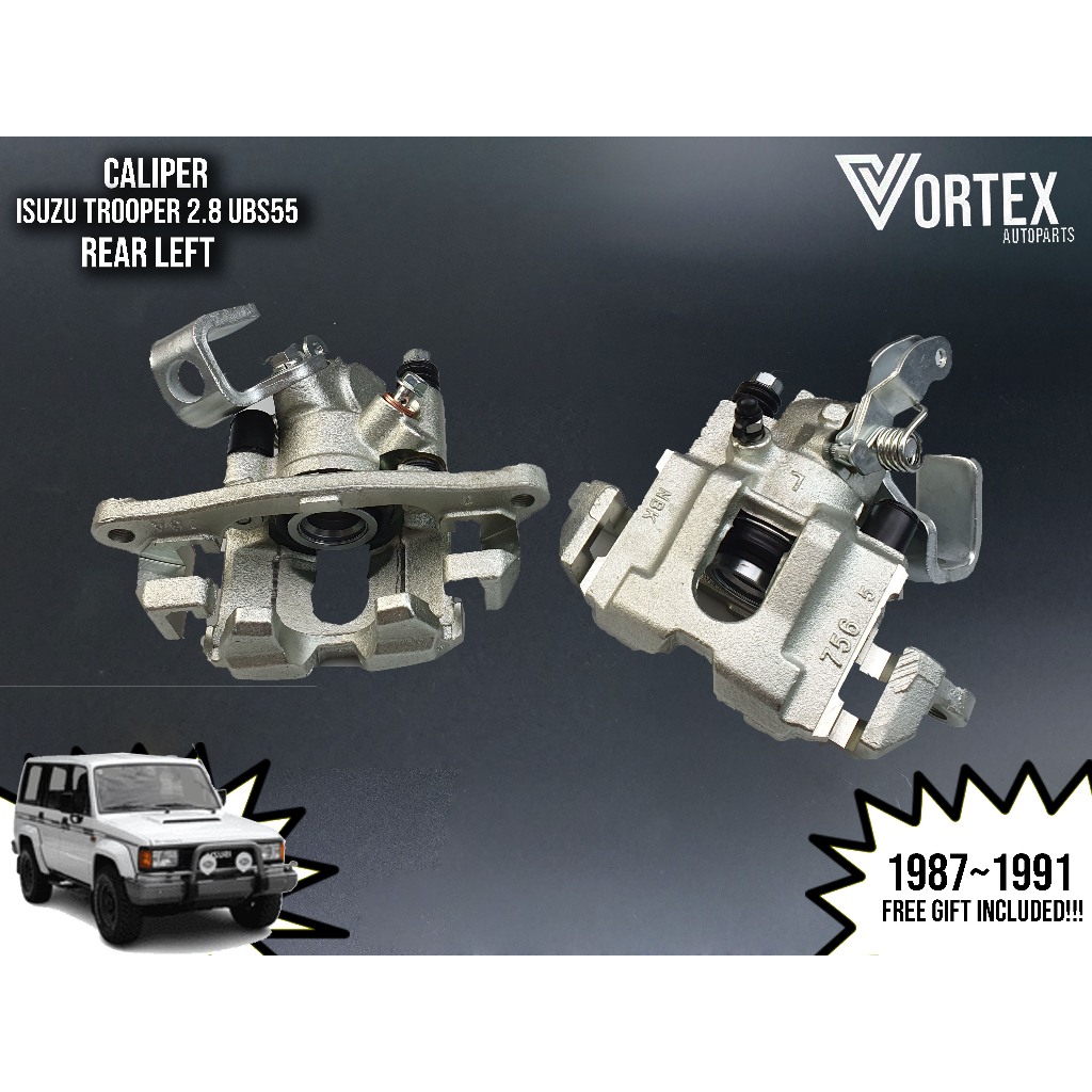 Caliper For Isuzu Trooper 2.8 UBS55 [Rear Left, Rear Right] (1987~1991 ...