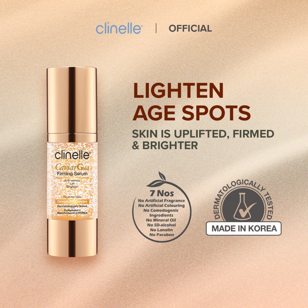 Clinelle Caviar Gold Firming Serum 30ml (Exp: Jun 2026) - Anti-aging ...