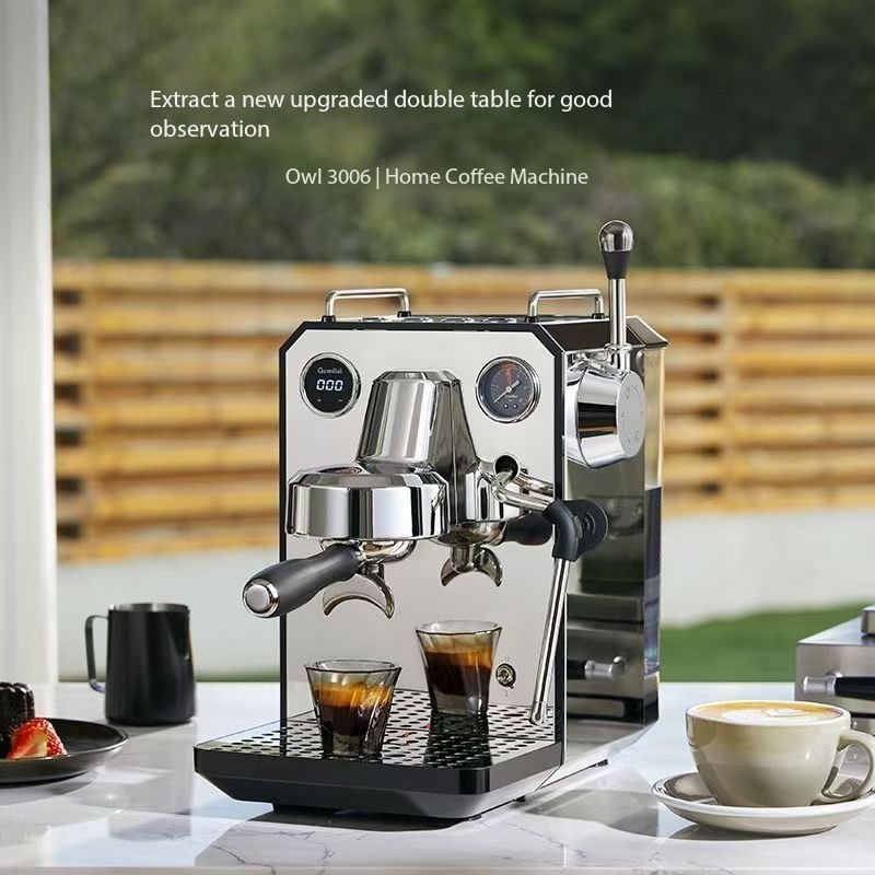Gemilai G3006 Small Semi-Automatic Coffee Machine - Professional ...