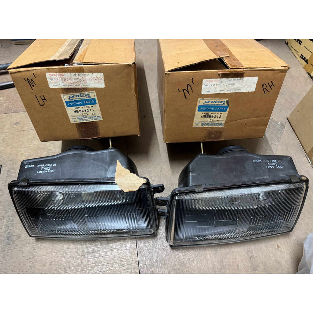 Head Lamp Proton Saga 8V Orion Magma Original Stanley Japan | Shopee ...