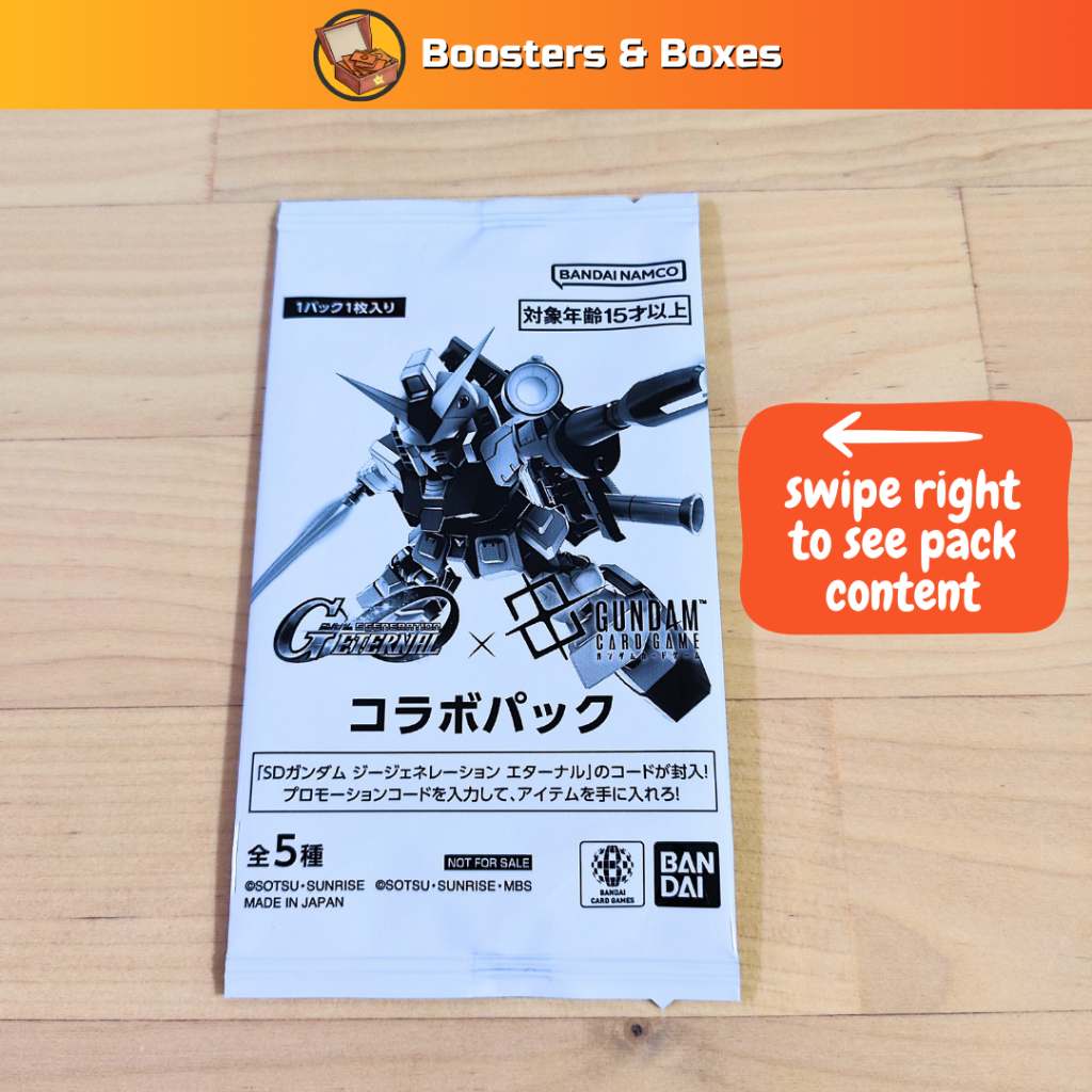 Gundam Card Game: SD Gundam G Generation ETERNAL Collaboration Pack | Shopee Malaysia