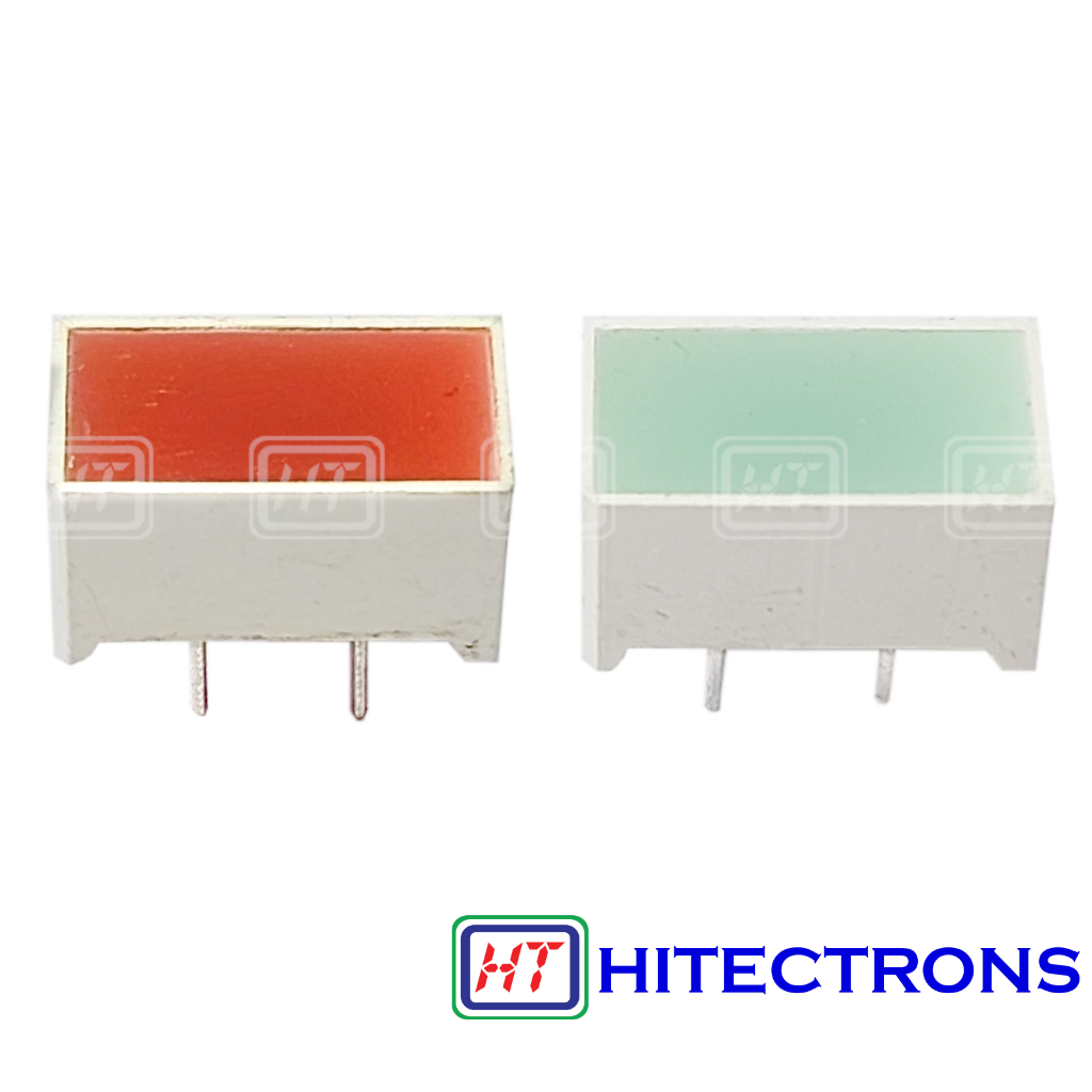 RECTANGULAR LED RED / GREEN (14X8mm) | Shopee Malaysia