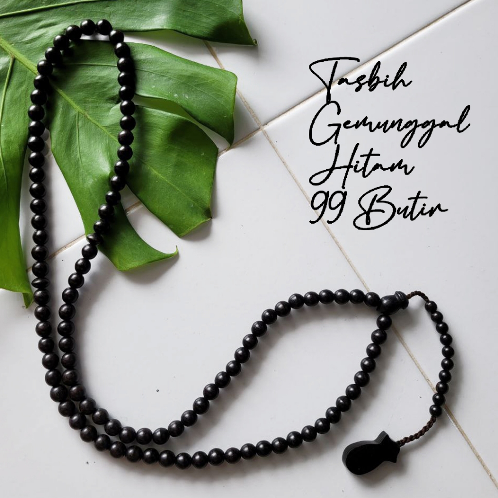 *PAGARDlRl* Tasbih Gemunggal Hitam [TERAS PADU] Kelor Moringa Gemunggal ...