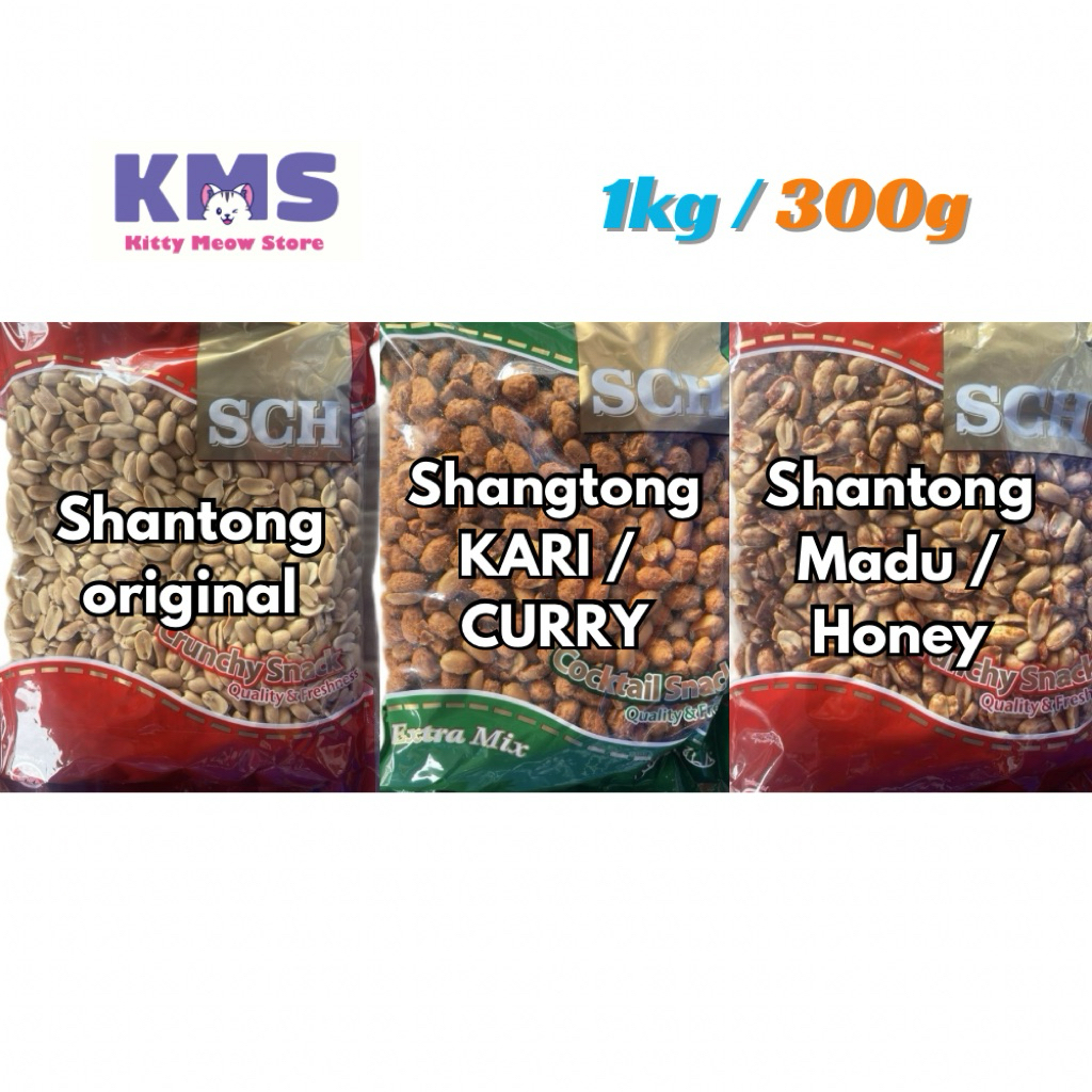 Kacang Shantong,Santong Curry ,Honey/Madu 山东花生 1kg/300g | Shopee Malaysia