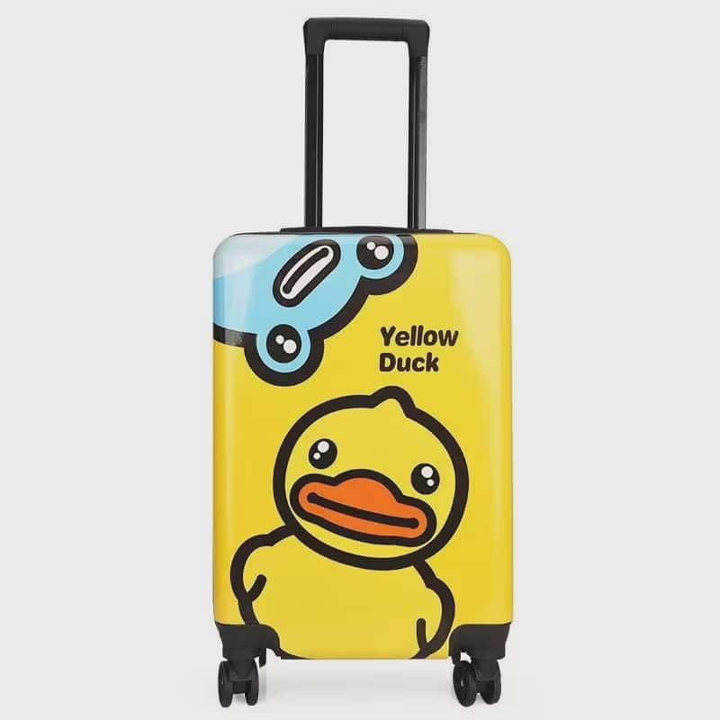 20 inch Cute Yellow Duck Suitcase Luggage | Shopee Malaysia