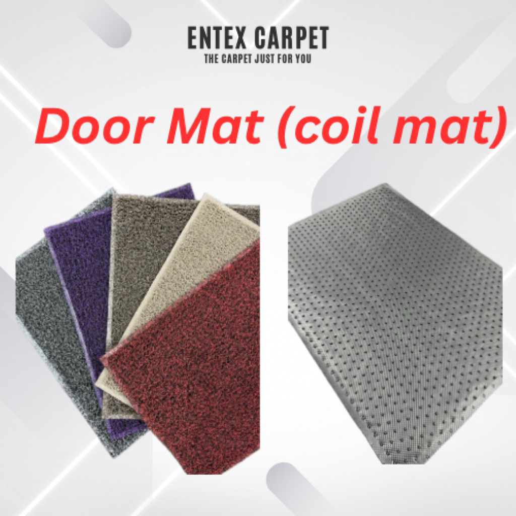 Door Mat (coil mat) Anti slip mat for toilet, kitchen and entrance ...