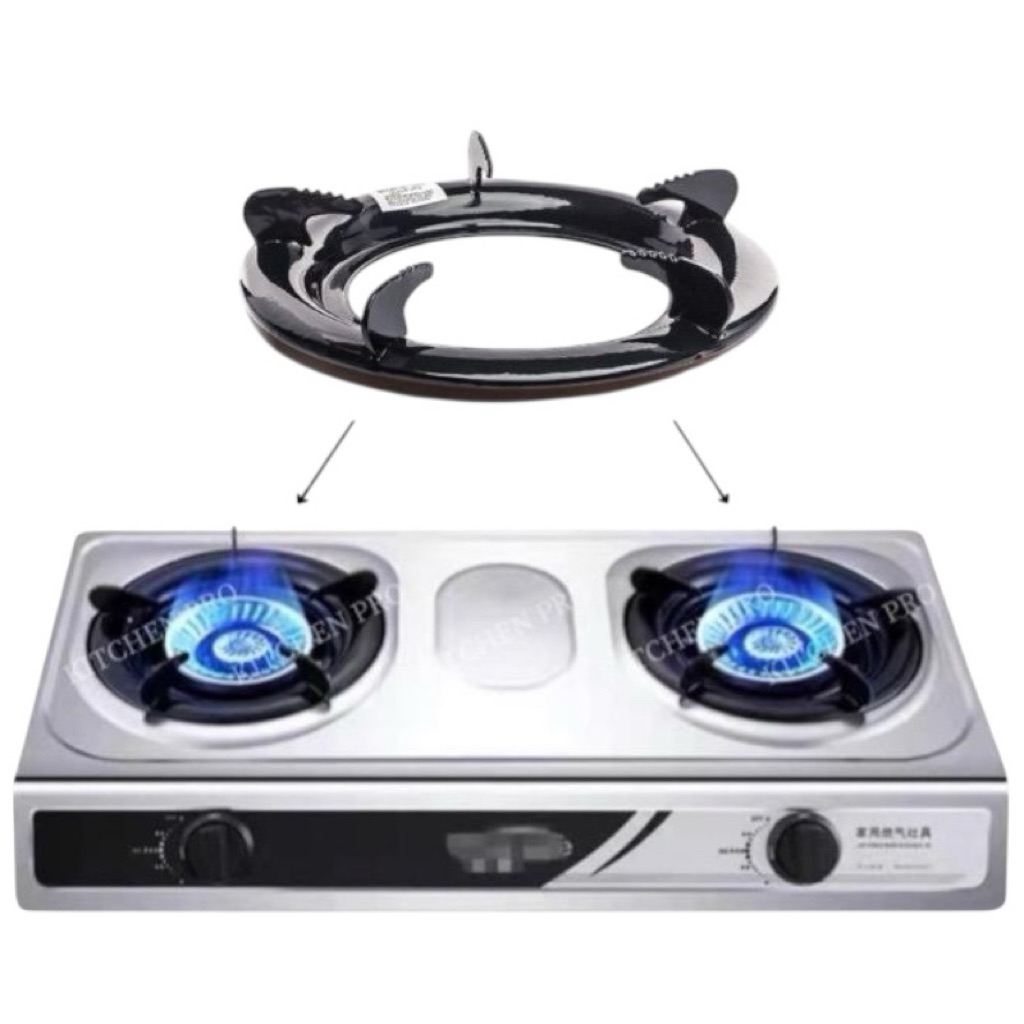TUNKU DAPUR GAS BULAT(TH116)(HITAM)/ROUND GAS STOVE STAND | Shopee Malaysia