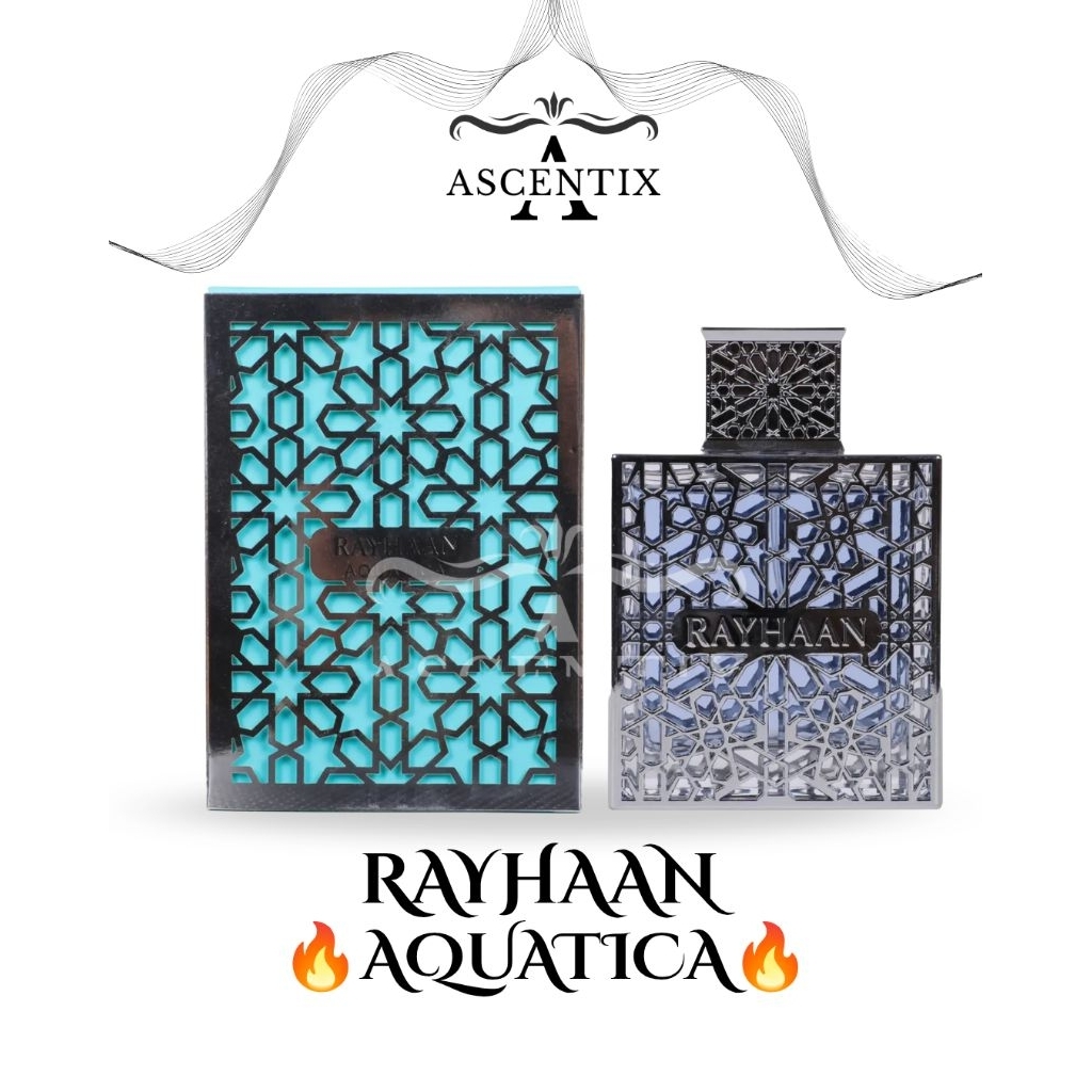 100%ORIGINAL🔥RAYHAAN AQUATICA 100ML [🔥DUPE VIRGIN ISLAND WATER🔥]EAU DE ...