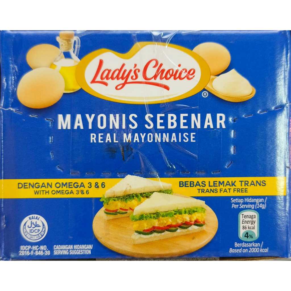40ML X 24 MAYONIS SEBENAR LADY'S CHOICE | Shopee Malaysia