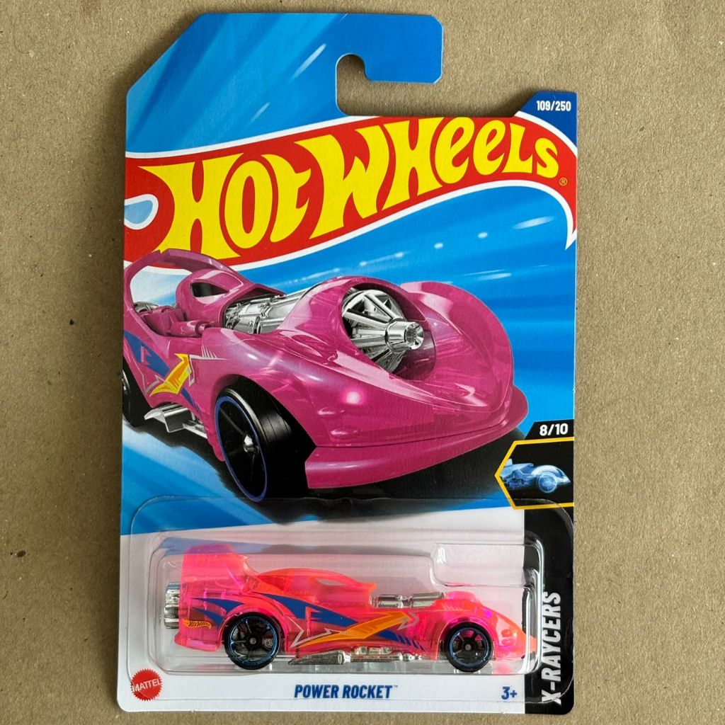 Hot Wheels Power Rocket - Pink ( 109/250 - 2025 Mix N - X-RAYCERS 8/10 ...