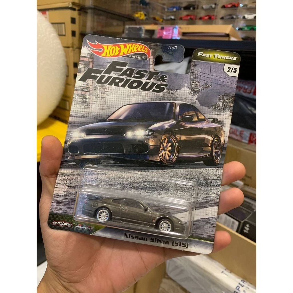 HOTWHEELS PREMIUM FNF NISSAN SILVIA S15 GREY (REFER GAMBAR) | Shopee ...