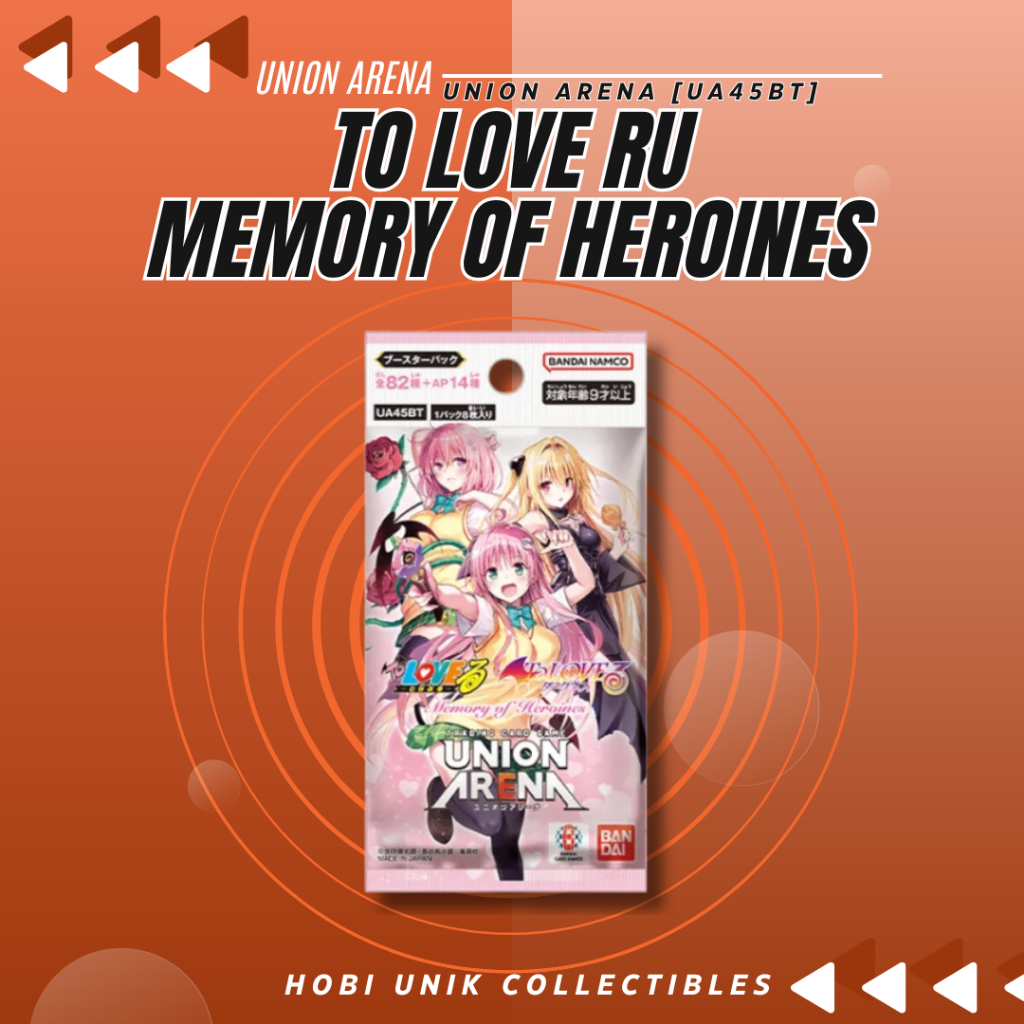 (Live Rip)[UA45BT] Union Arena Booster Pack TCG : To LOVE Ru Packs ...