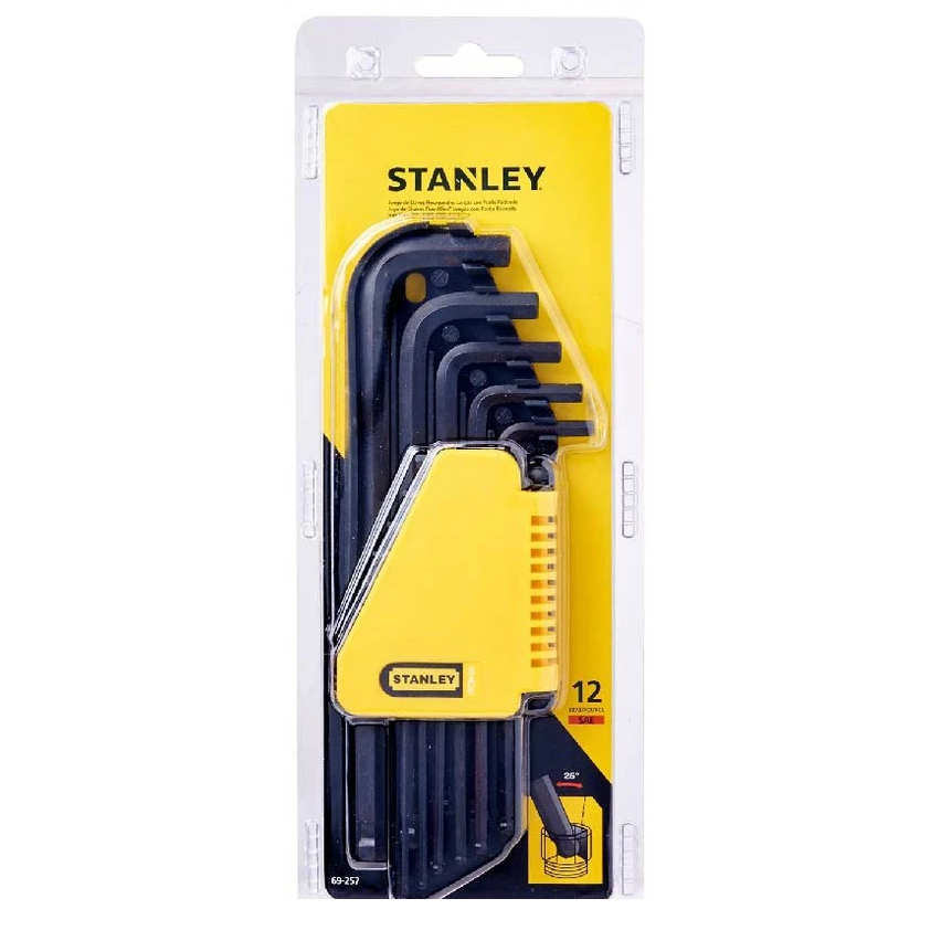 Stanley 69-257 Hex Key Set / Allen Key Set - 12PC | Shopee Malaysia