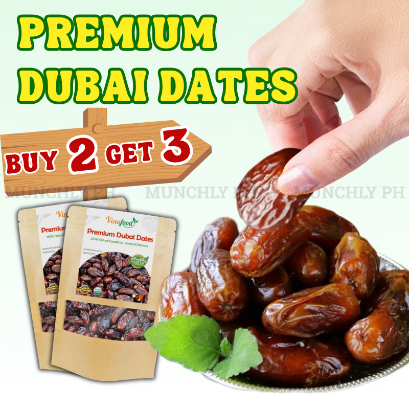 [BUY 1 FREE 1] 3F FOOD Dates Grade 100g/250g/500g/1kg Premium Quality ...