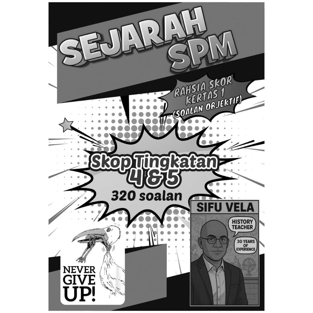 SPM Form 4 & 5 Sejarah Objective Book (320 MCQs) | Buku Objektif SPM Sejarah Tingkatan 4 & 5 ...