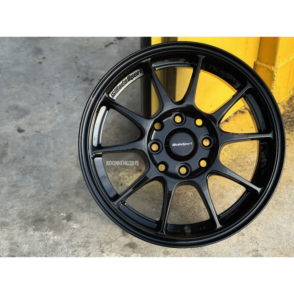 New Car Sport Rim WEDSSPORT TC105N Wheels 14x6J 8x100/114.3 ET38 Black ...