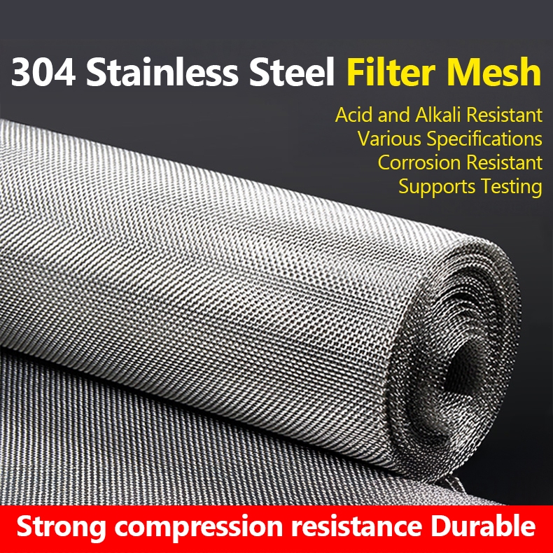 304 Stainless Steel Wire Mesh Ultra-Fine Mesh Woven Wire Mesh ...