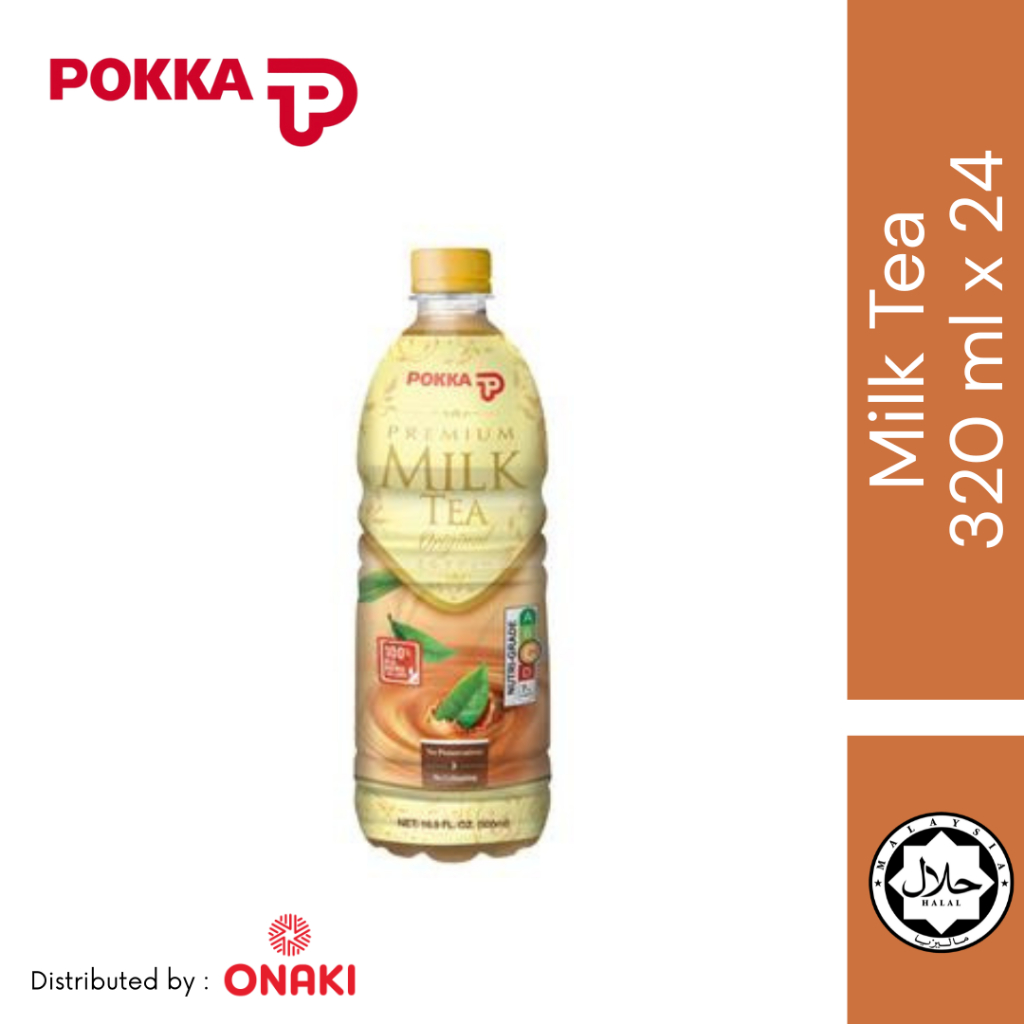 Pokka Premium Milk Tea 320ml x 24 Bottle - Ready To Drink | Shopee Malaysia