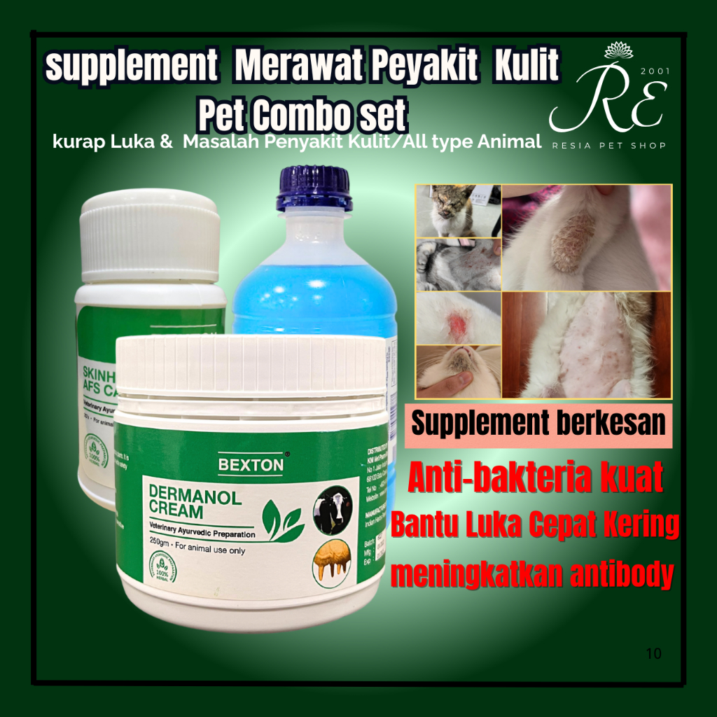 Ubat Kurap Kucing Krim Kurap Kucing Ringworm Cream Kurap Kucing Gatal ...