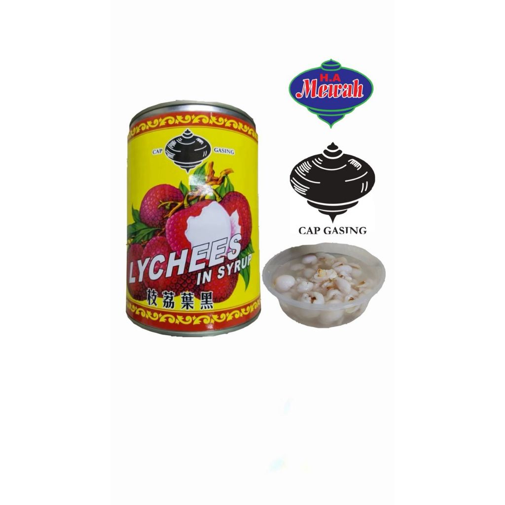 567g Cap Gasing Lychees In Syrup/ Laici Bersirap | Shopee Malaysia