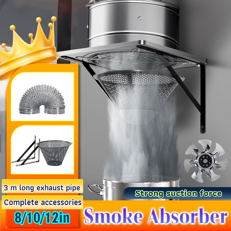 【Ready Stock】Exhaust fan kitchen Ekzos fan dapur masak Kitchen hood ...