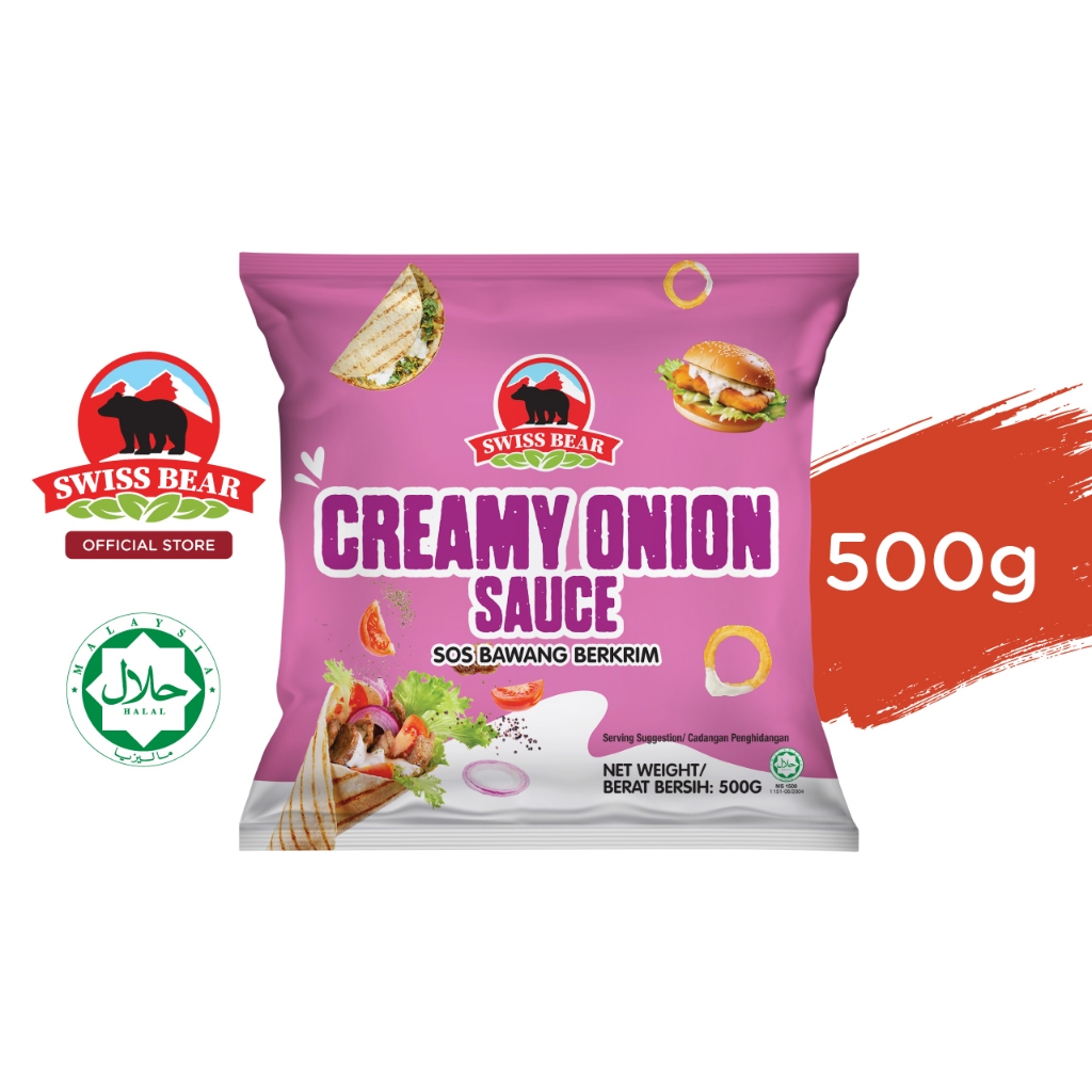 Swiss Bear Creamy Onion Sauce / Sos Bawang Berkrim 500gm | Shopee Malaysia