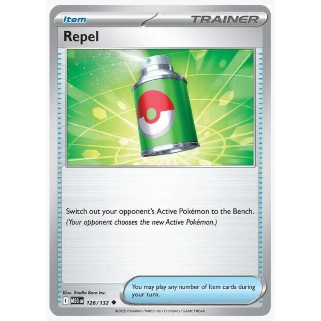 Pokemon Card TCG ME01 126/132 Repel (Uncommon) | Shopee Malaysia