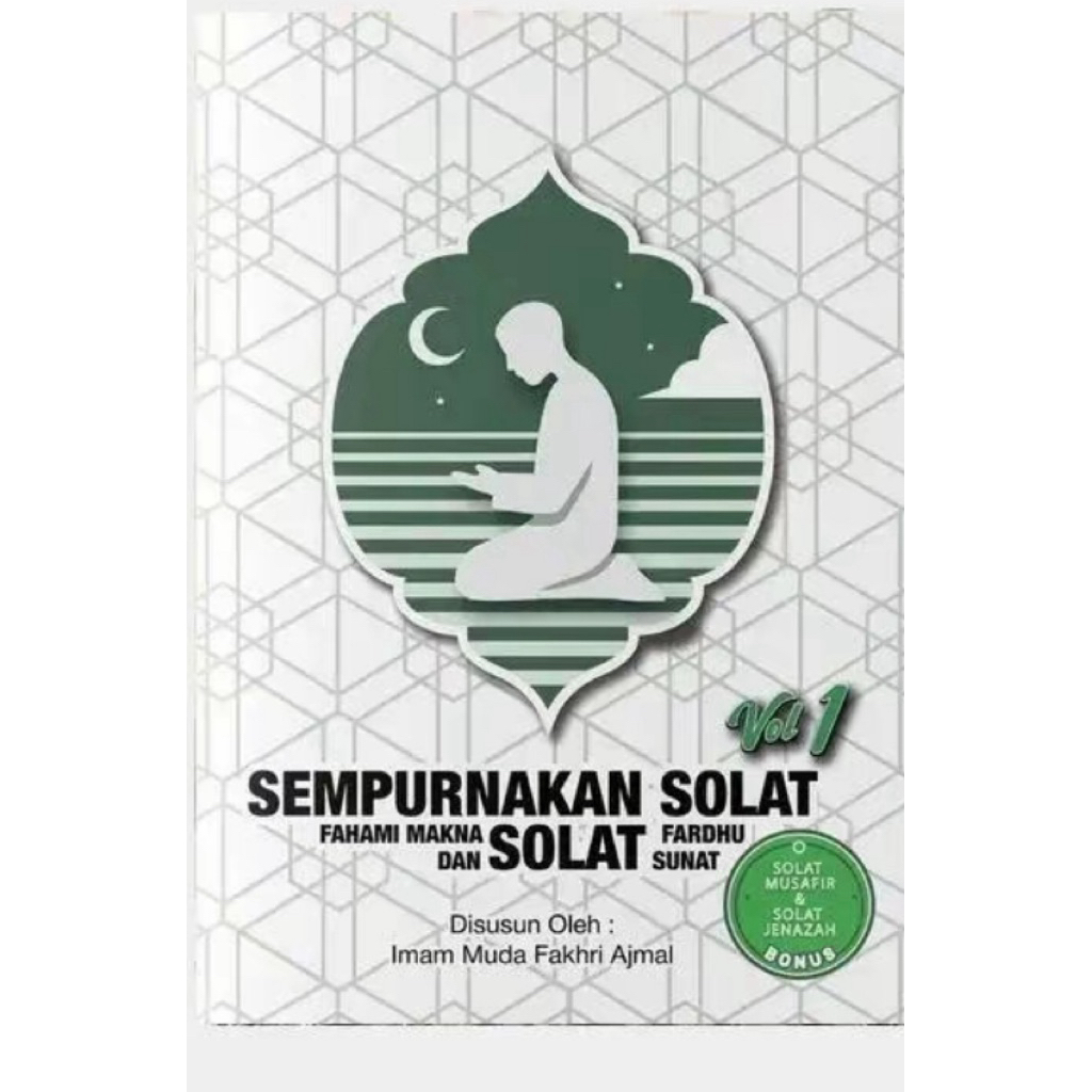 Buku Sempurnakan Solat Fahami Makna Solat Fardhu Dan Solat Sunat ...