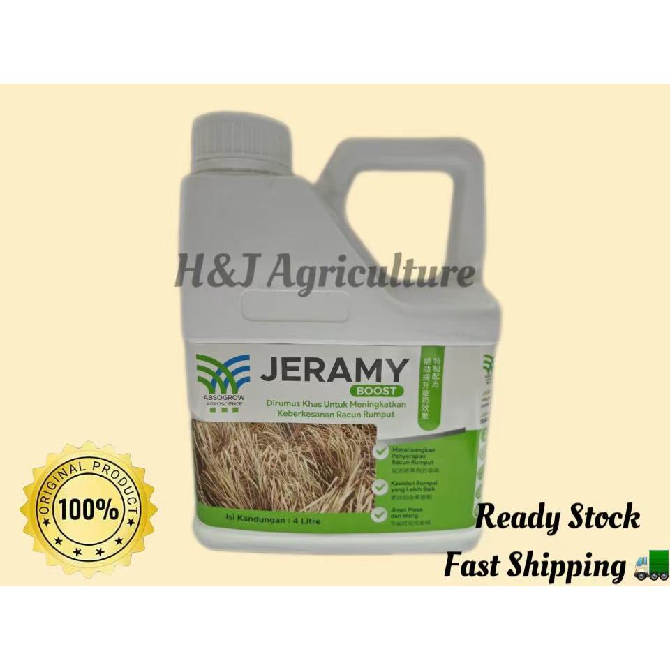 4L JERAMY BOOST / PEREPUT JERAMI / PENYUBUR TANAH / KAWALAN RUMPUT ...
