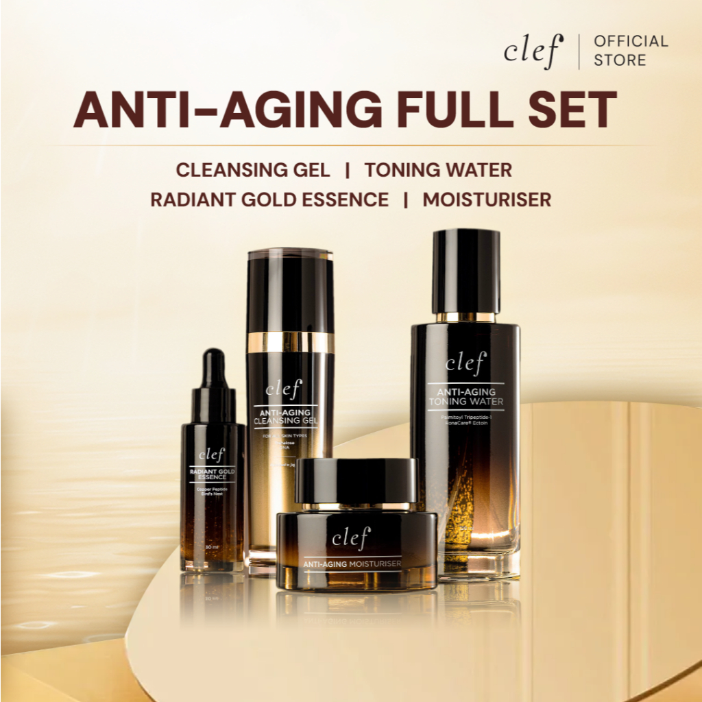 [LUWIS & ANRETTA] CLEF Anti-Aging Series | Cleanser 120ml | Toning ...