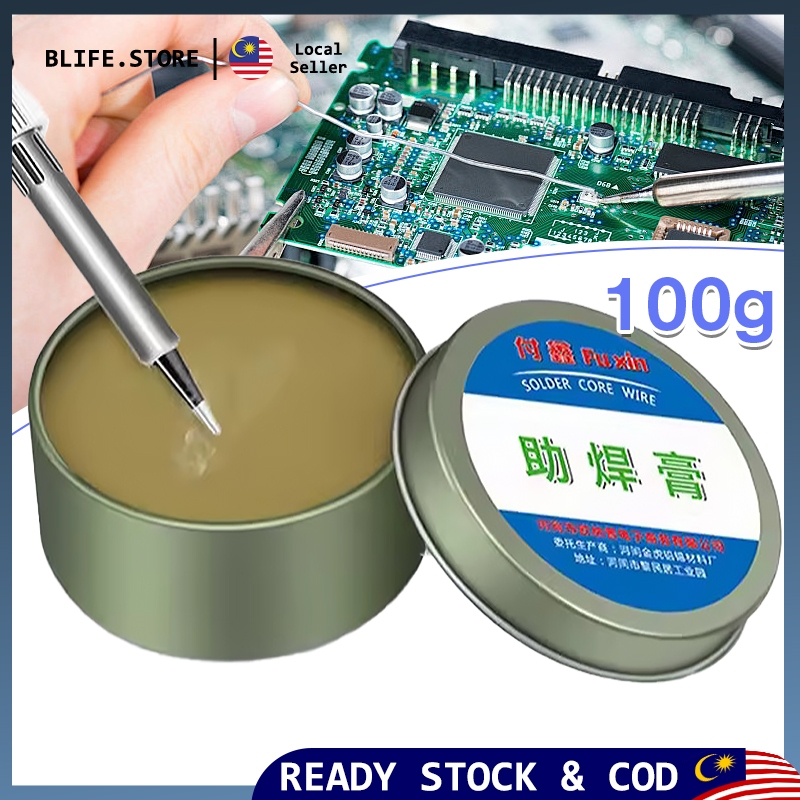 100G Soldering Flux Paste Solder Rosin Solid Soldering Paste Wire ...