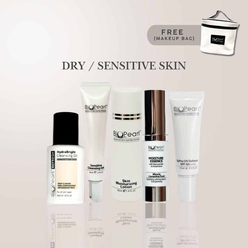 Dry / Sensitive Skin Set (Travel Size) | Shopee Malaysia