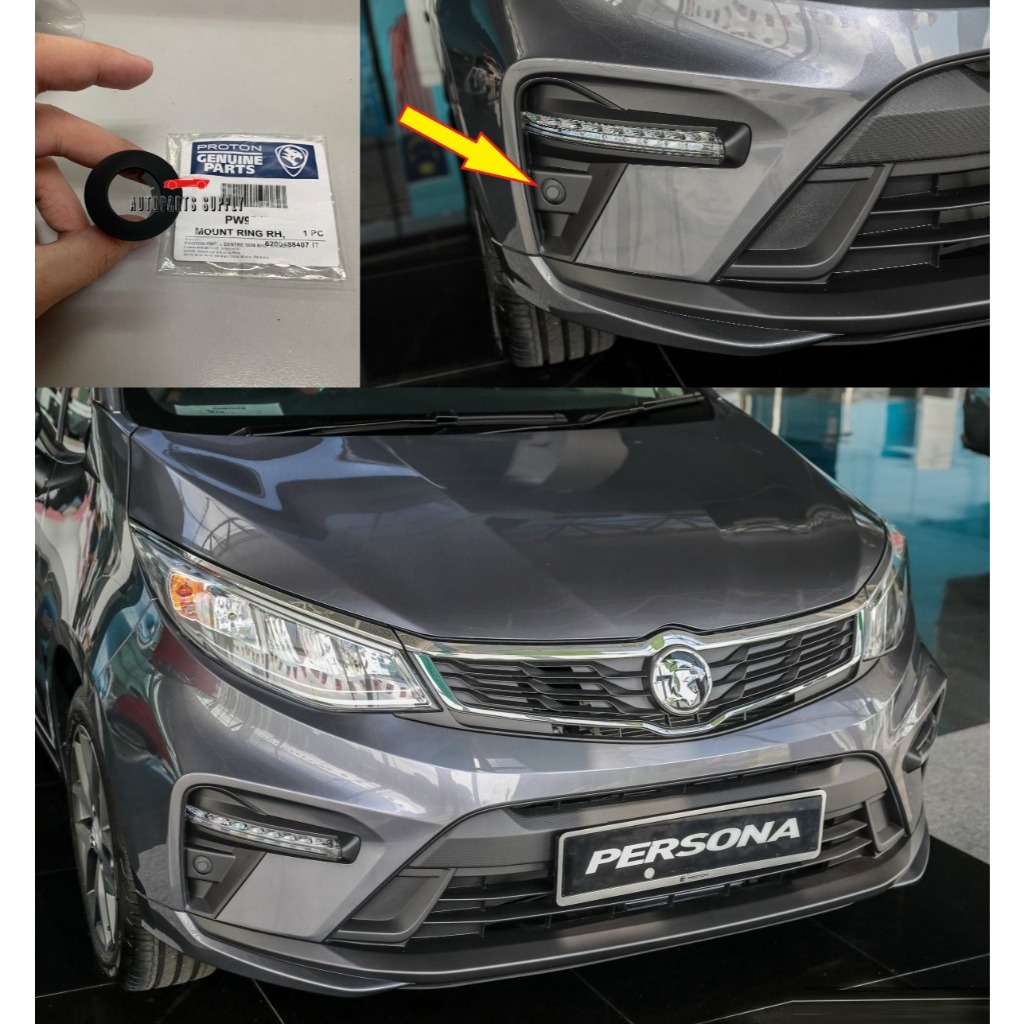 ORIGINAL PROTON PERSONA VVT 2021 - 2025 FRONT BUMPER SENSOR COVER RH LH ...