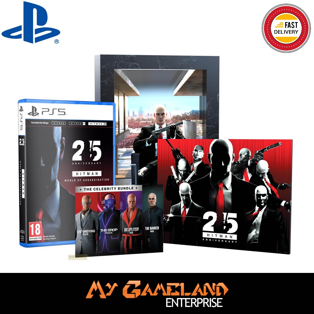 PS5 Hitman World of Assassination 25TH Anniversary / Standard Edition ...