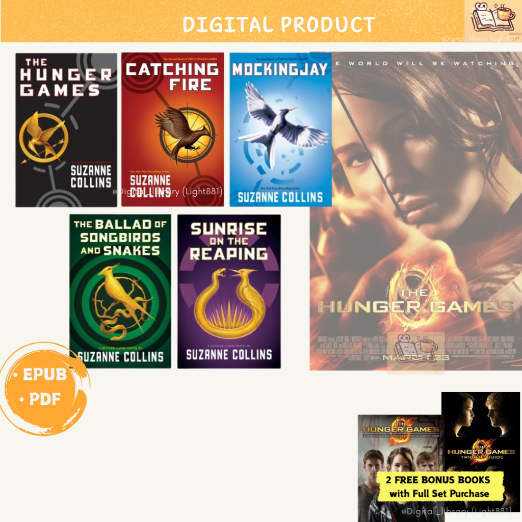 [1-5 Bundle Set] The Hunger Games Series - The Hunger Games | Catching ...