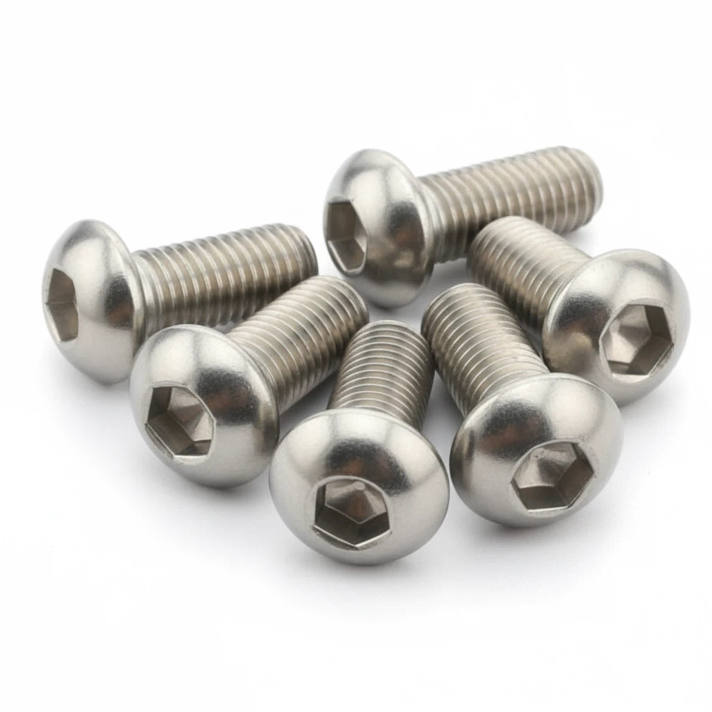SUS 304 Stainless Steel Grade A2-70 Hex Socket Button Head Screw| Allen ...